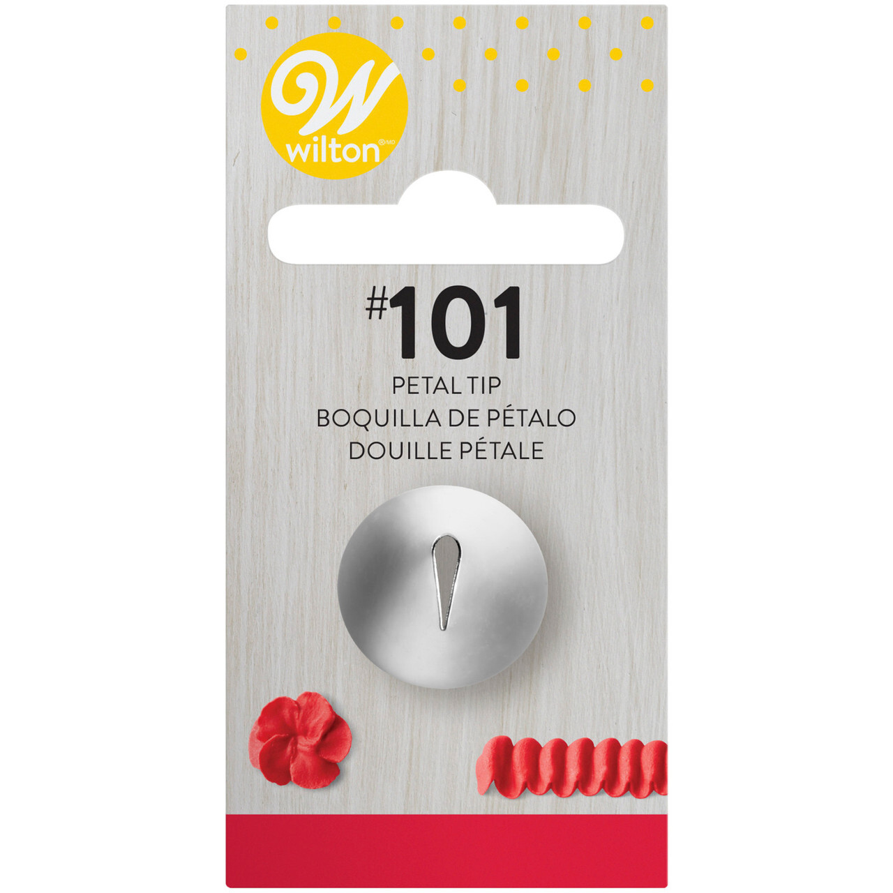 Kitchen Domain - Wilton Petal Piping Tip #101