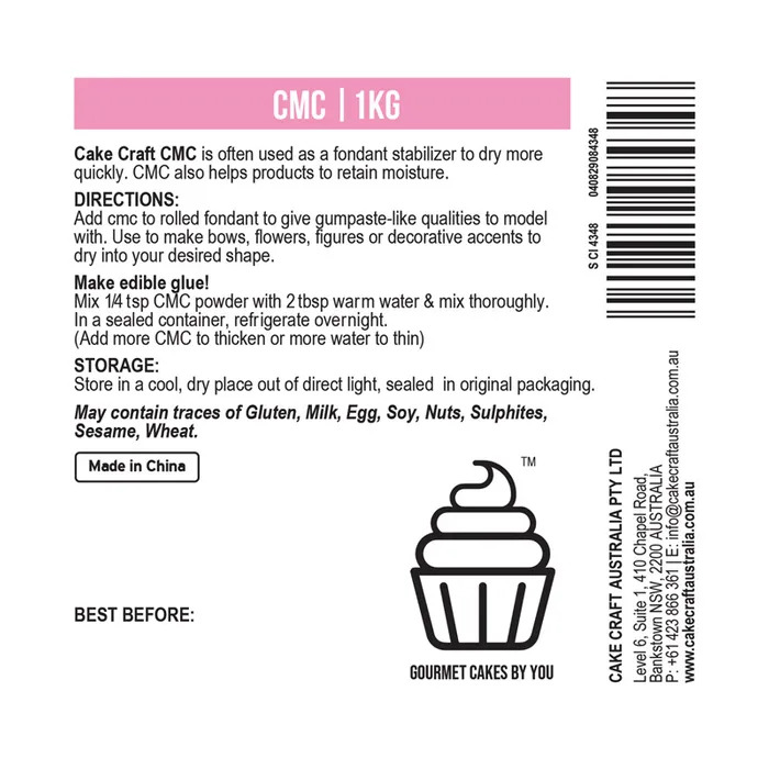 Kitchen Domain - Cake Craft CMC Tylose - 1kg