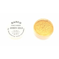 Kitchen Domain - Barco Metallic Powder For Paint Or Dust 10ml - Amber Gold
