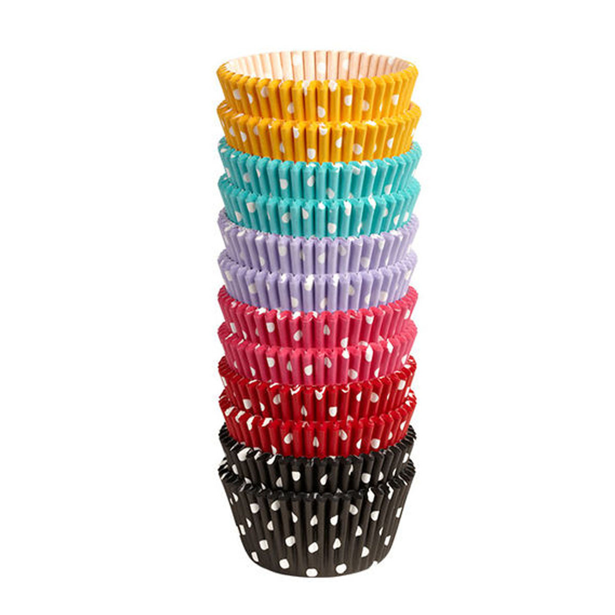 Kitchen Domain - Wilton Polka Dots Cups 300 Pack