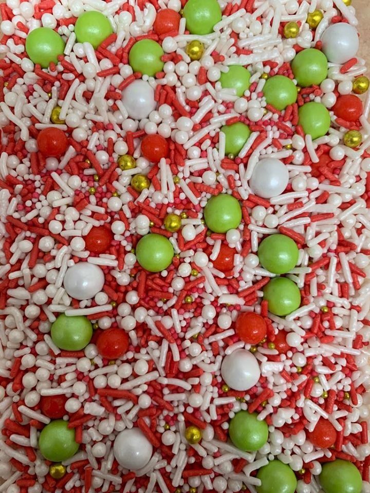 Kitchen Domain - Jingle Elf Mix Sprinkles 20 grams