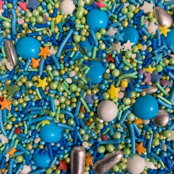 Kitchen Domain - Mermaid Mix Sprinkles 20 Grams