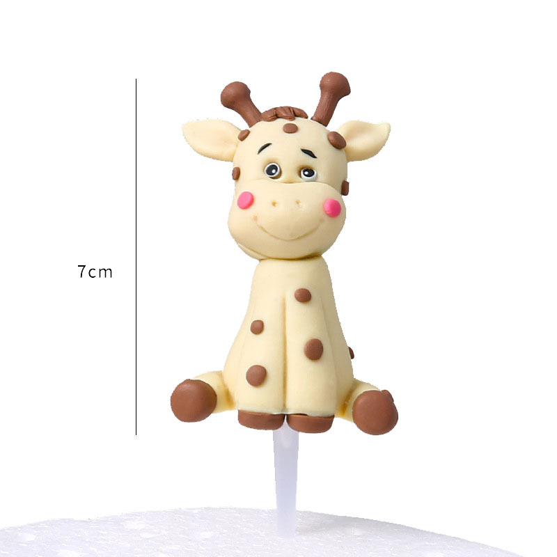 Giraffe Cake topper - 7cm Tall