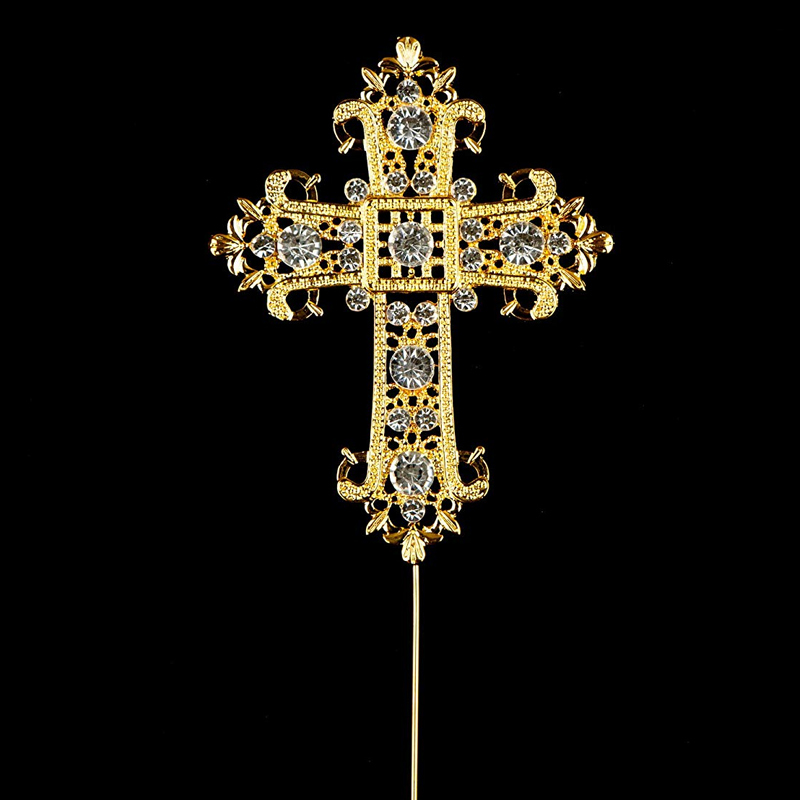 Gold Cross Topper