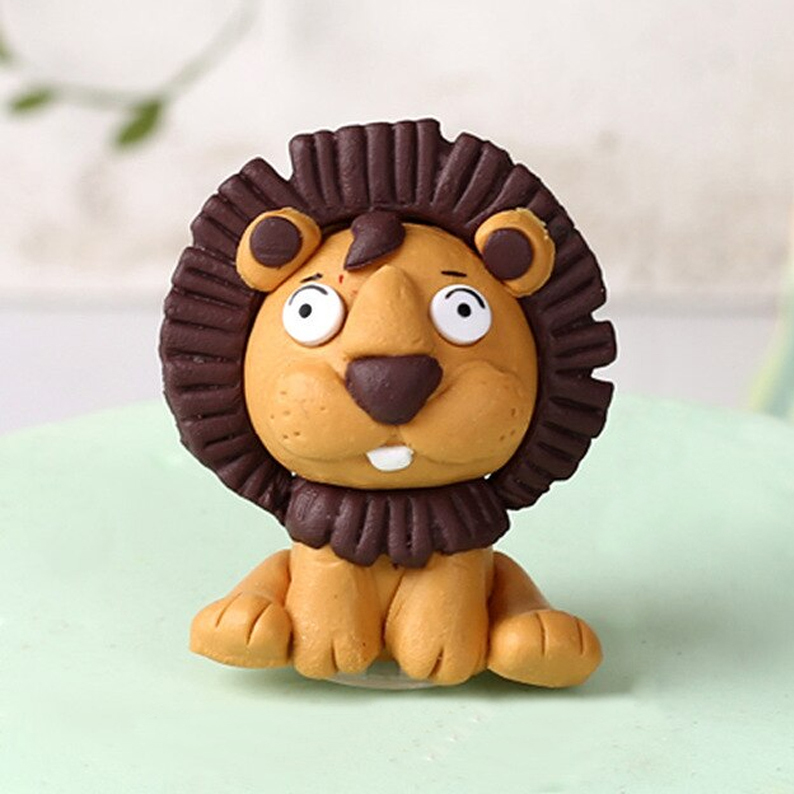 Lion Cake topper 5cm