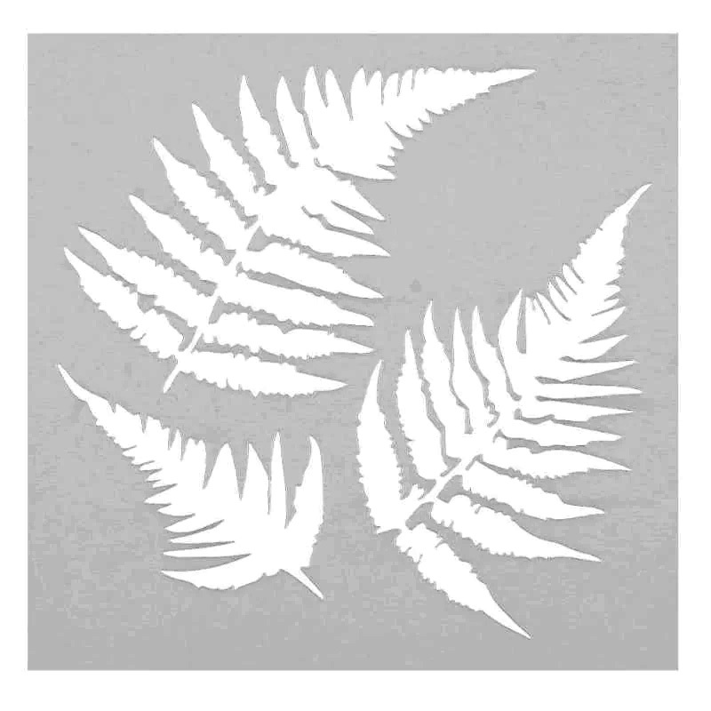 Fern Stencil