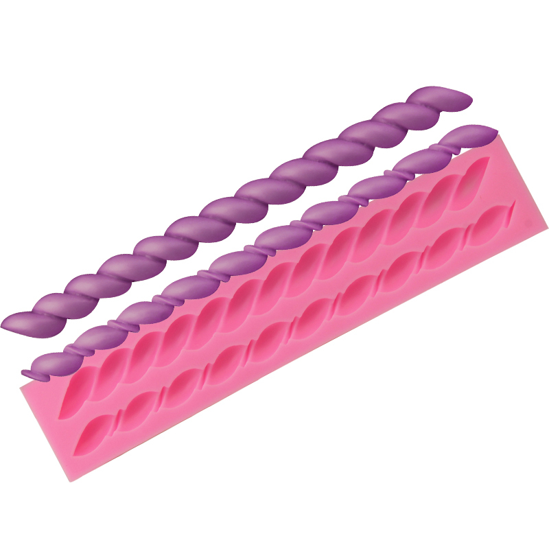 Rope Silicone Fondant Mould