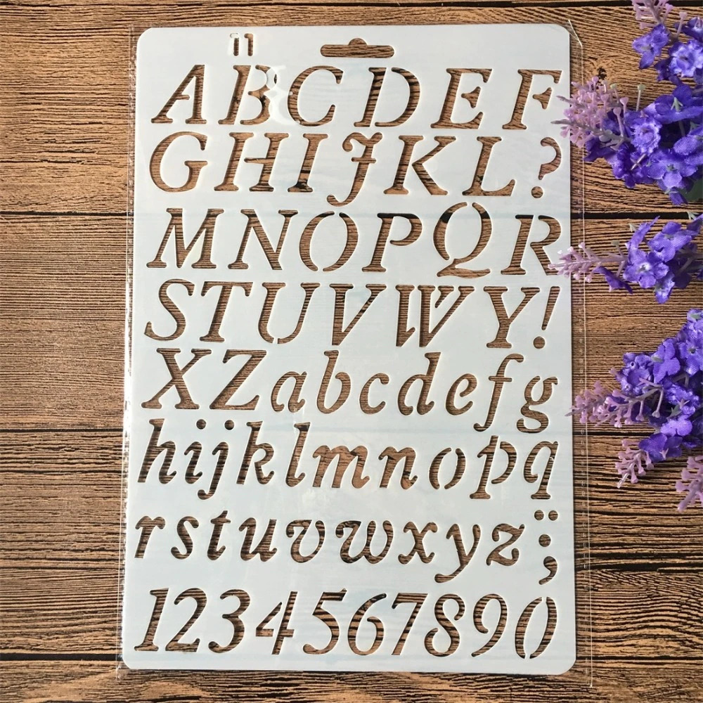 stencil - Alphabet Upper - Lower Case