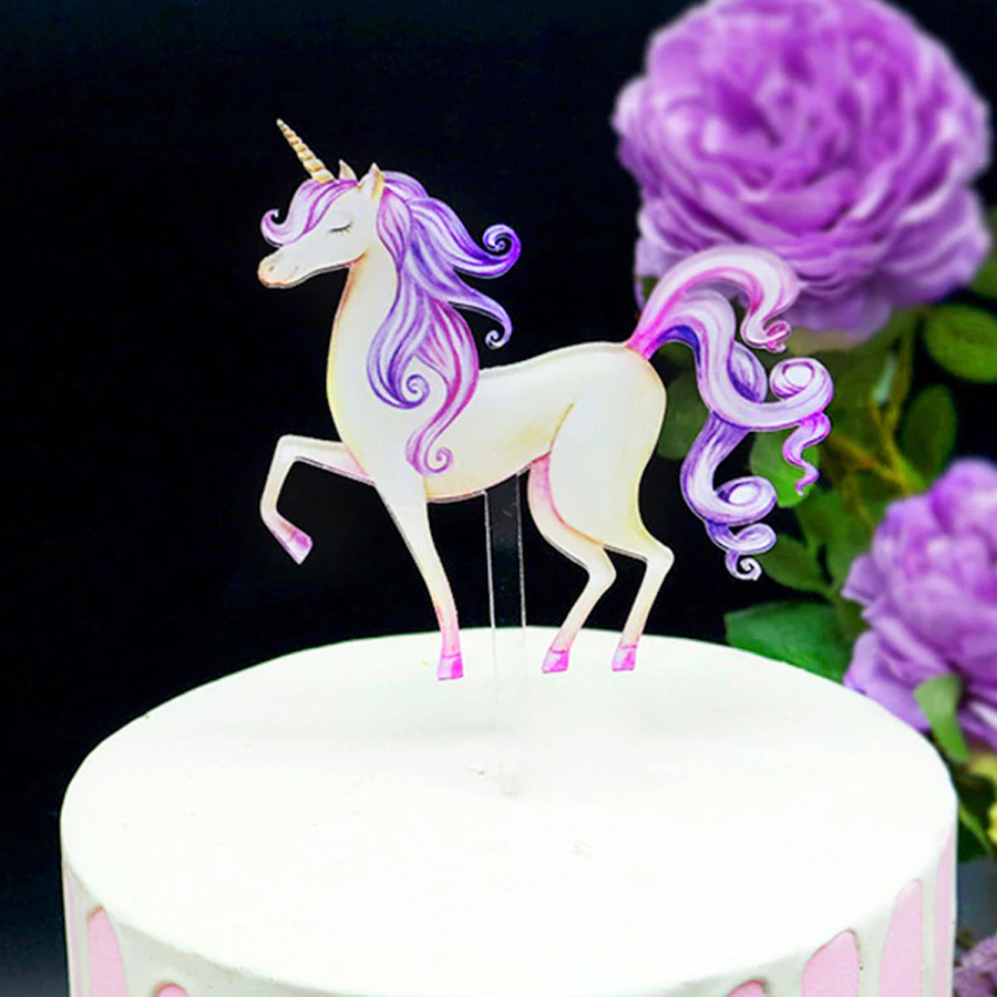 Kitchen Domain - Acrylic Unicorn Topper