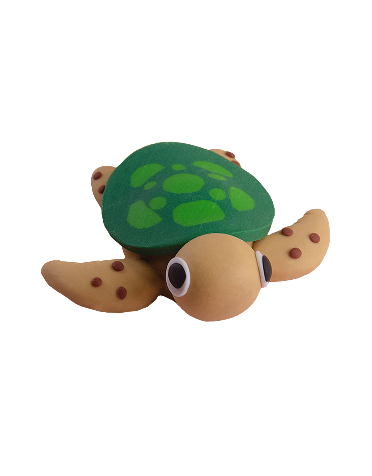 Dark Green Shell Turtle Figure