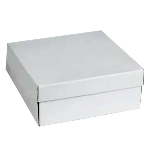 Kitchen Domain - Go Bake 10x10x4 Inch Cake Box White