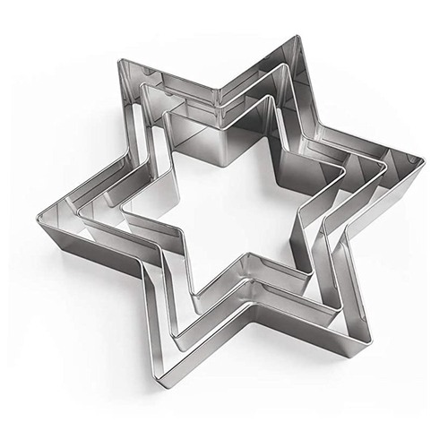 Star Metal Cutter set 3 piece Set