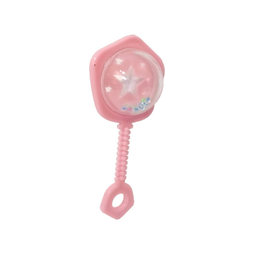 Kitchen Domain - Baby Rattle Pink