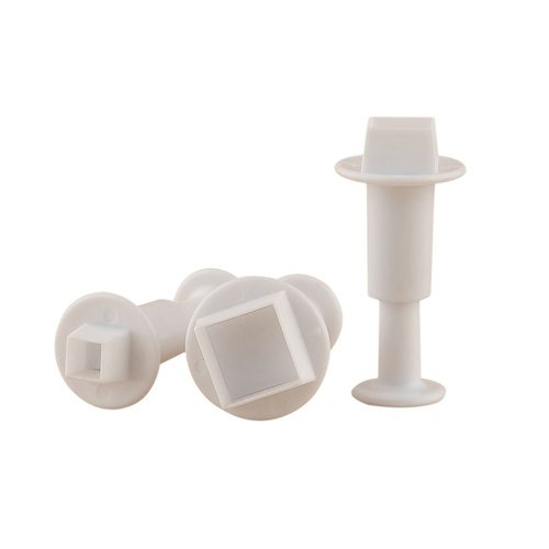 Kitchen Domain - Square Plunger Cutter 3 Piece Set